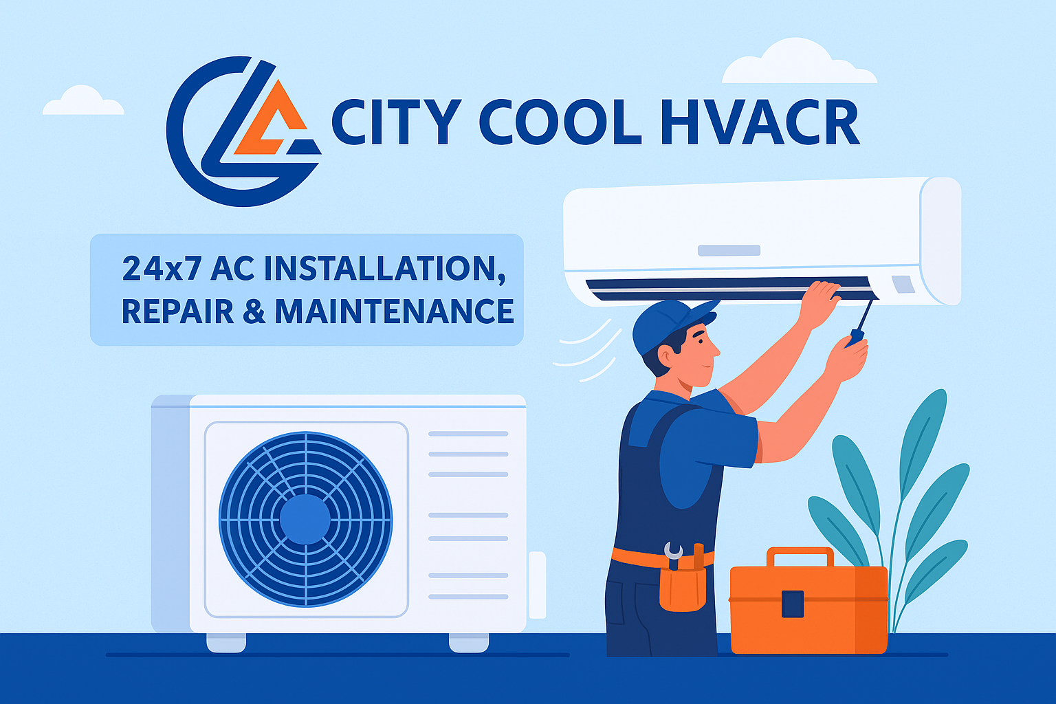 CITY COOL HVACR | 24x7 AC Installation, Repair & Maintenance in Bahrain